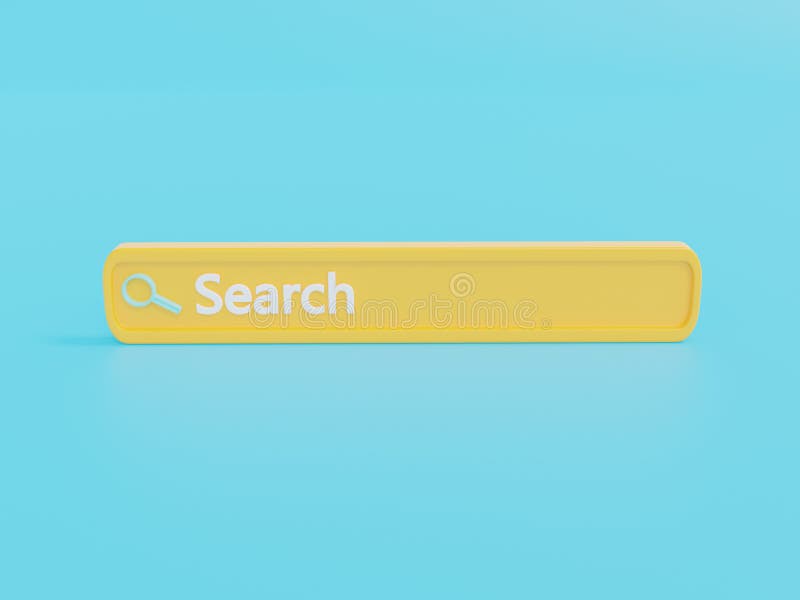 Minimal Pastel Color Search Bar Application Design Element or ...
