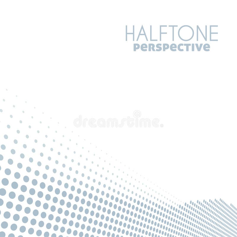 Minimal Perspective Dotted Background with Gray Dots. Simple Graphics ...