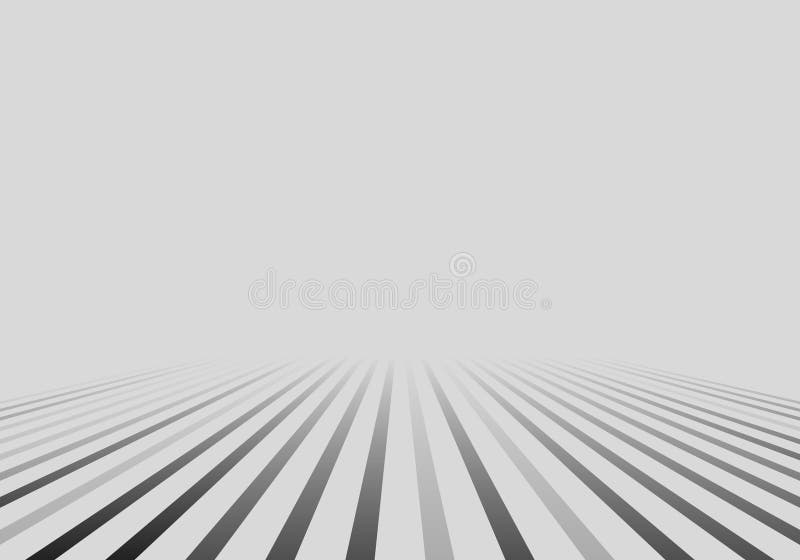 Minimal Perspective Gray Lines Background. Vector Illustration Stock Vector - Illustration of ...