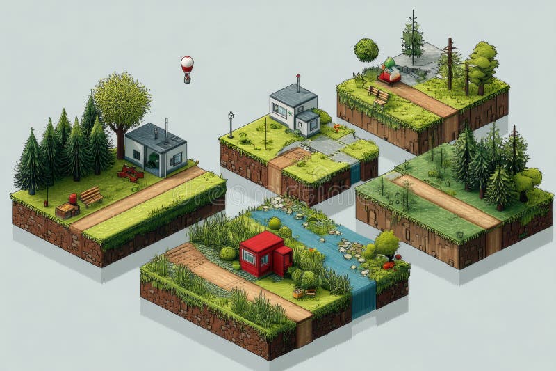 Pixel Art Fantasy Environments Stock Photos - Free & Royalty-Free Stock ...