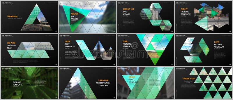 Minimal Presentations Design, Portfolio Vector Templates with ...