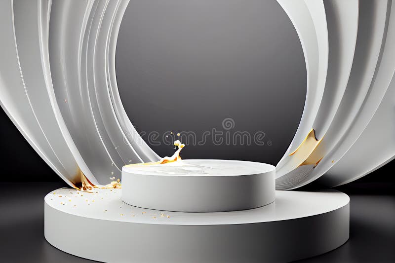 Minimal product display stock illustration. Illustration of beige ...