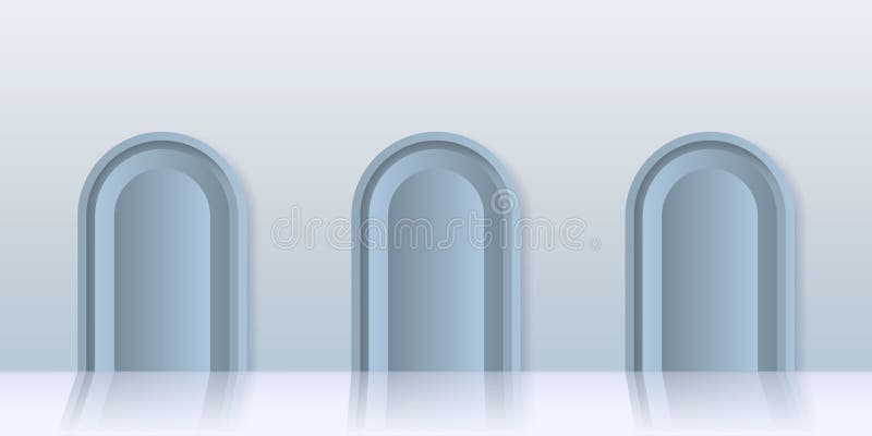 Minimal Realistic Stage Interior Stock Vector - Illustration of stage ...