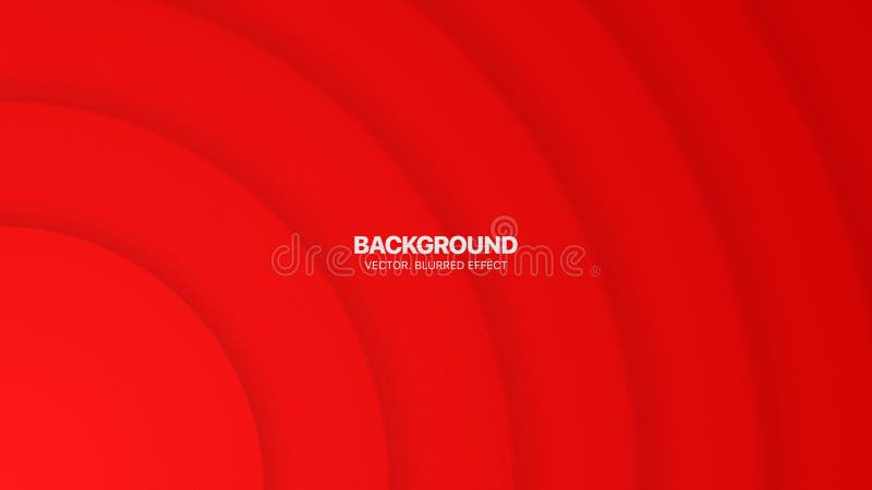 Minimal Red Layered Radial Structure Morph Material Design 3D Vector ...