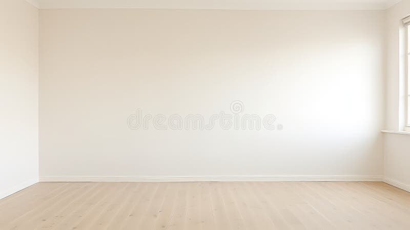 Minimal Room Empty Background Stock Illustration - Illustration of vast ...