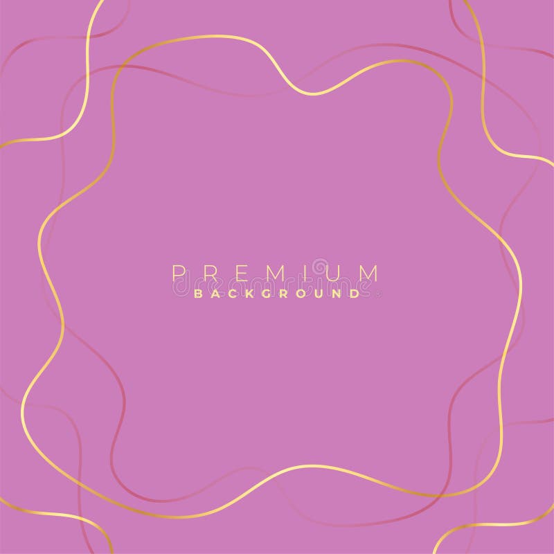 Minimal and Royal Golden Lines Abstract Background Design Stock ...
