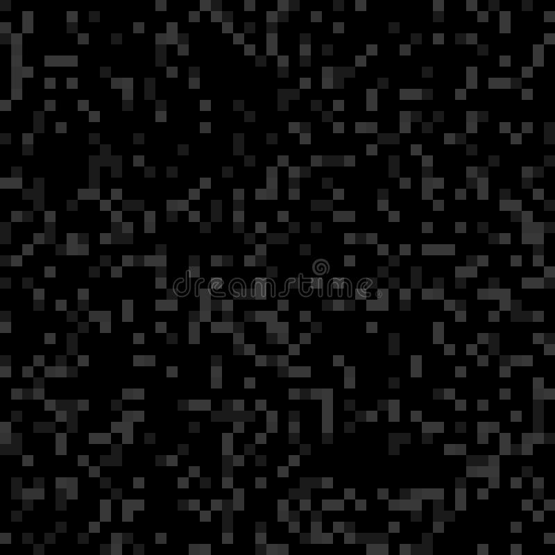 Minimal Seamless Pixelated Mosaic Pattern with Random Pixels. Re Stock ...