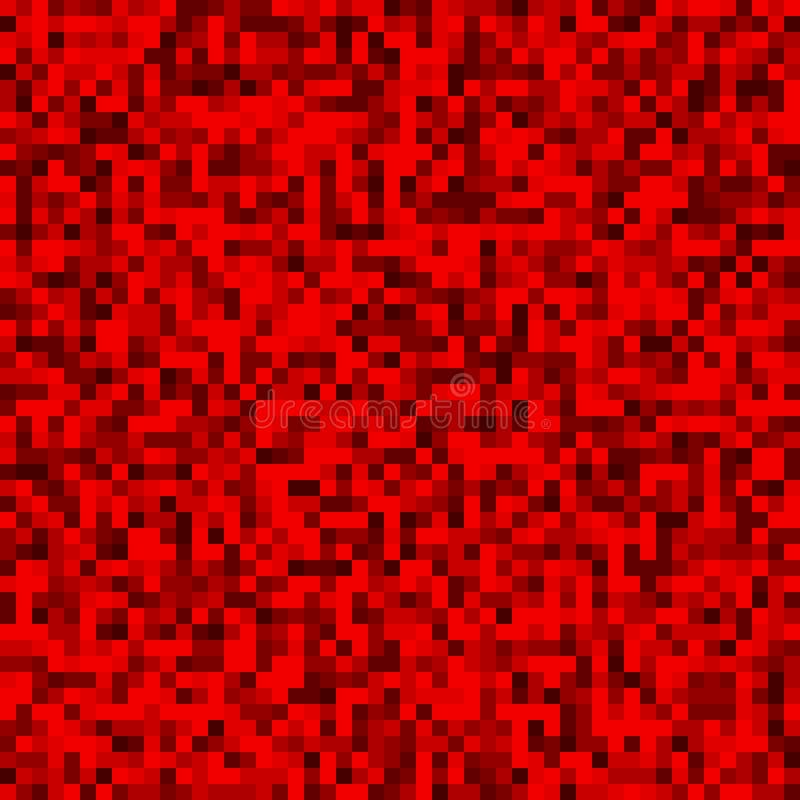 Minimal Seamless Pixelated Mosaic Pattern with Random Pixels. Re Stock ...