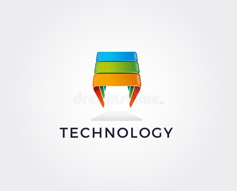 Minimal Server Box Logo Template - Vector Illustration Stock Vector ...