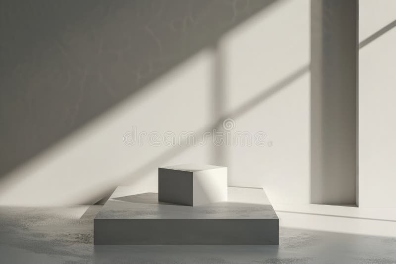 Minimal Shadow in Simple Style Stock Illustration - Illustration of ...