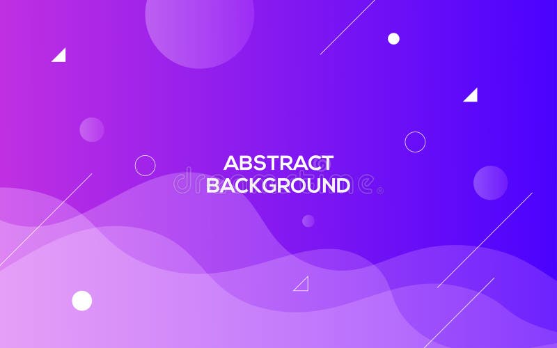 Abstract Purple Blue Liquid Color Gradient Wavy Geometric Fluid Shape ...