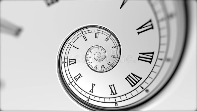 Minimal Spiral in Infinite Rotation. Stock Video - Video of travel ...