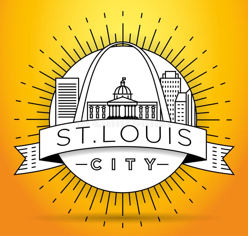St Louis Skyline Stock Illustrations – 87 St Louis Skyline Stock ...