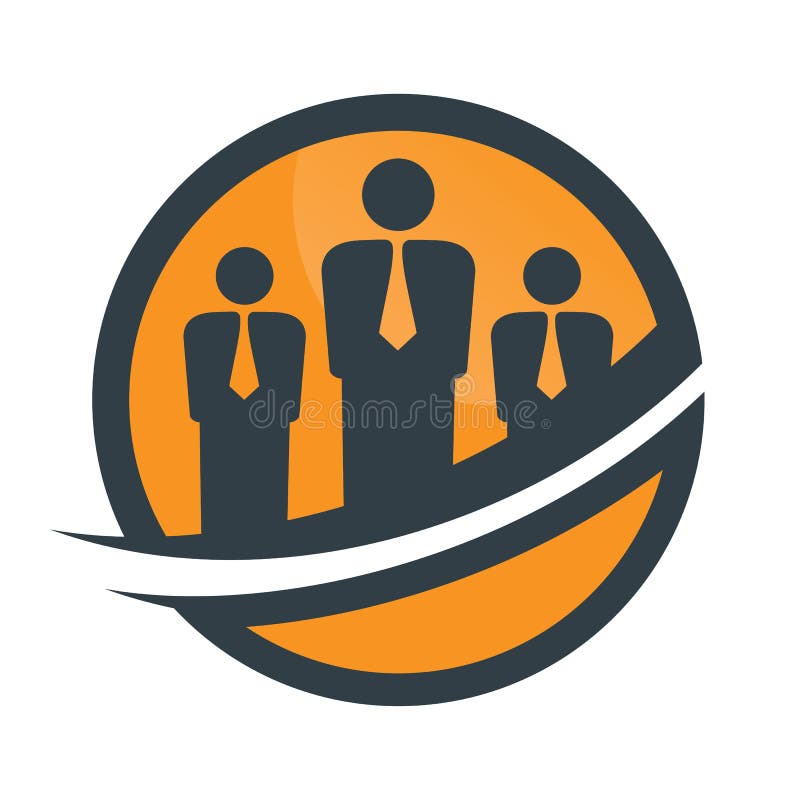 Leadership logo template. stock vector. Illustration of social - 256943424