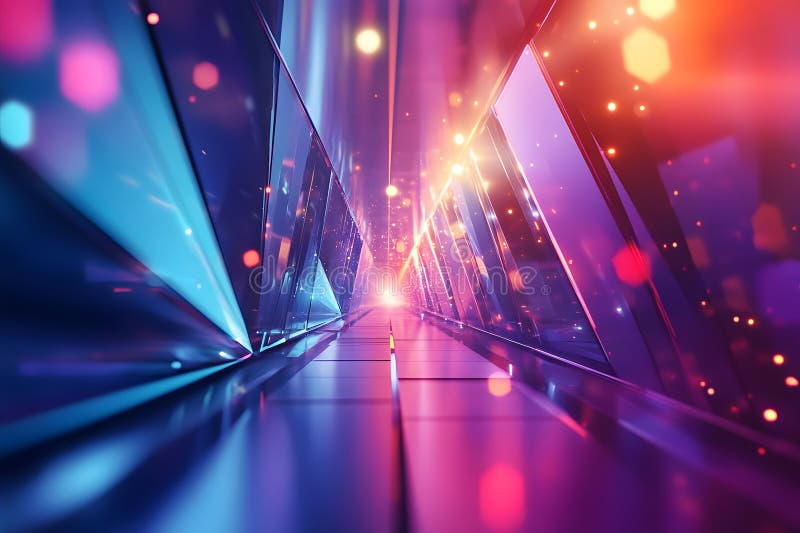 Minimal Tech Line Art Background Stock Illustration - Illustration of ...