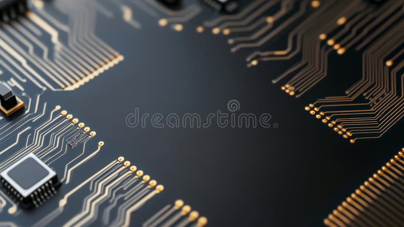 Minimal Technical Panel Featuring Circuit ID on a Clean Background ...