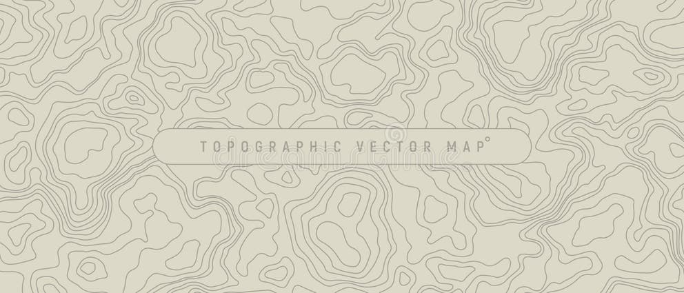 Topographic Map Illustration Vector Background Stock Illustrations ...