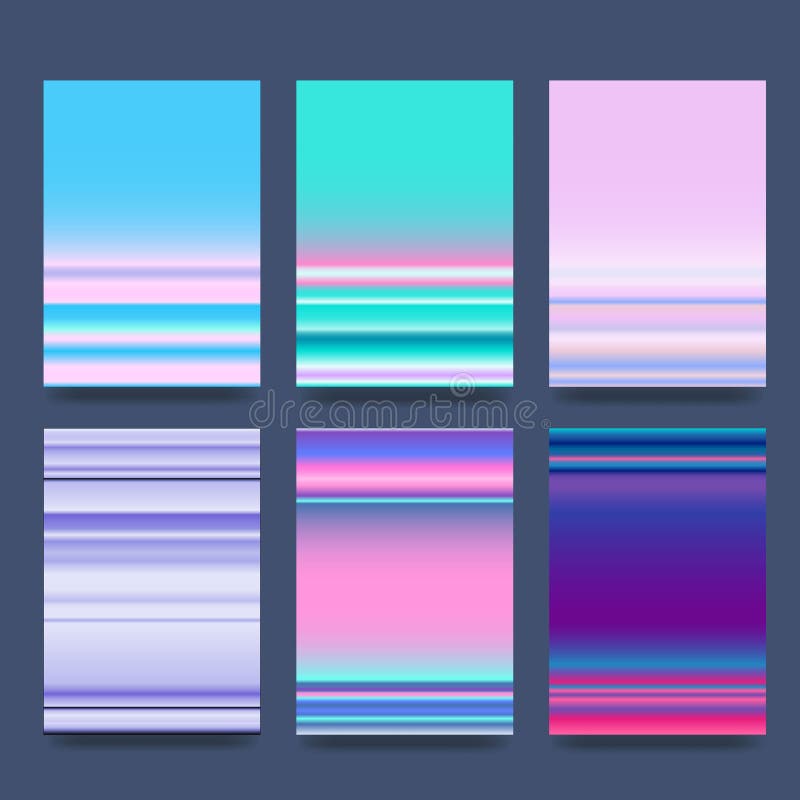 Minimal Vector Covers Design. Cool Gradients. Future Geometric Template ...