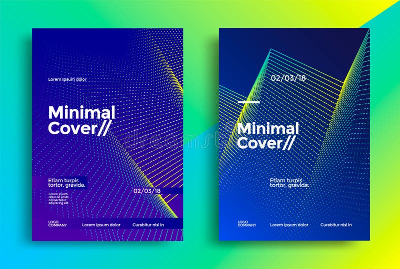 Minimal Vector Covers Design Stock Vector - Illustration of cool ...