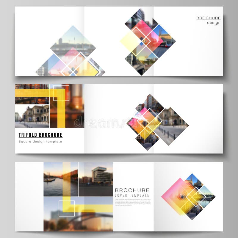 The Minimal Vector Editable Layout of Square Format Covers Design ...