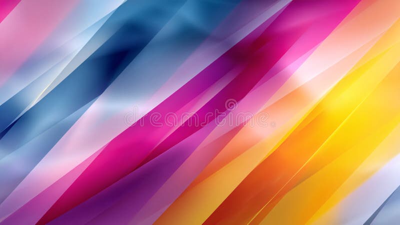 Minimal Vector Feel with Transparent, Overlapping Colorful Geometric ...