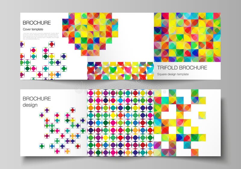 The Minimal Vector Layout of Square Format Covers Design Templates for ...