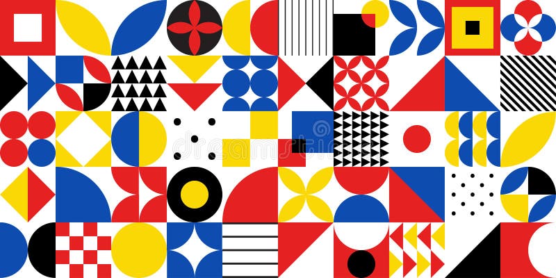 Minimal Vintage 20s Geometric Vintage Seamless Pattern Design with ...