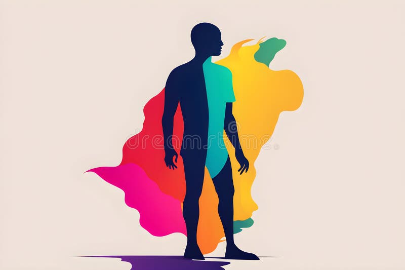 Minimal Illustration of an Abstract Symbol for Human Resilience Stock ...