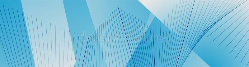 Minimal White Blue Tech Background with Stripes and Lines Stock Vector ...