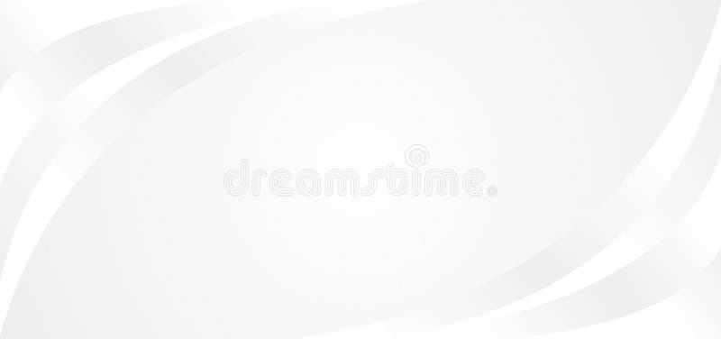 Minimal White Design Overlap Curve Shape Frame Style Pattern Background ...