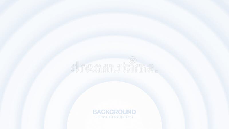 Minimal White Layered Radial Structure Material Design 3D Vector ...