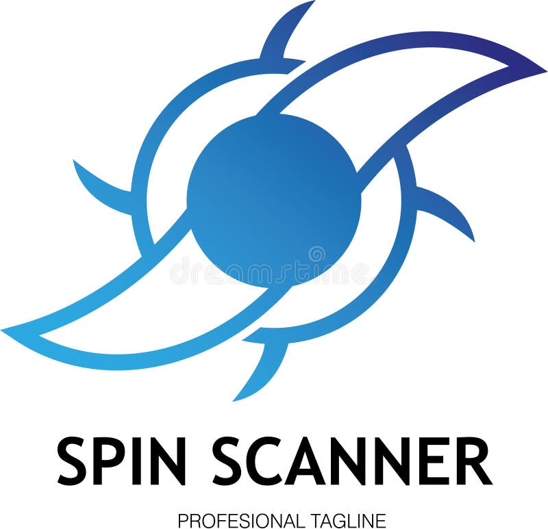 MINIMALIS SCANNER LOGO DESIGN Stock Vector - Illustration of lock ...