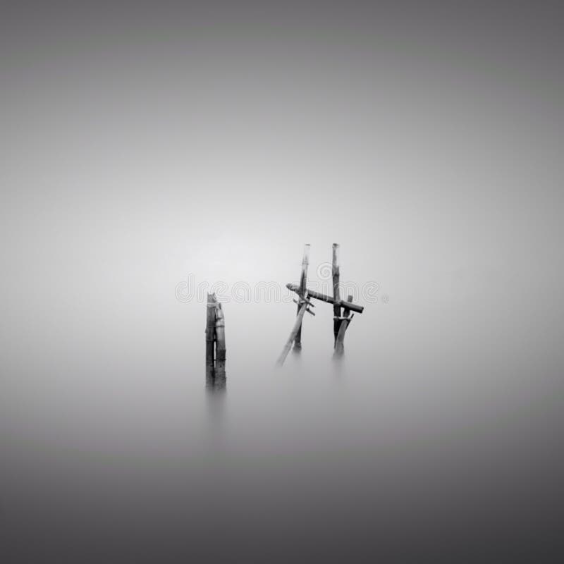 Minimalism bw art stock photo. Image of minimalist, water - 102609922