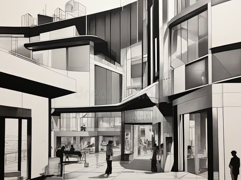 Minimalism in Graphic Design: Purity and Elegance Stock Illustration ...