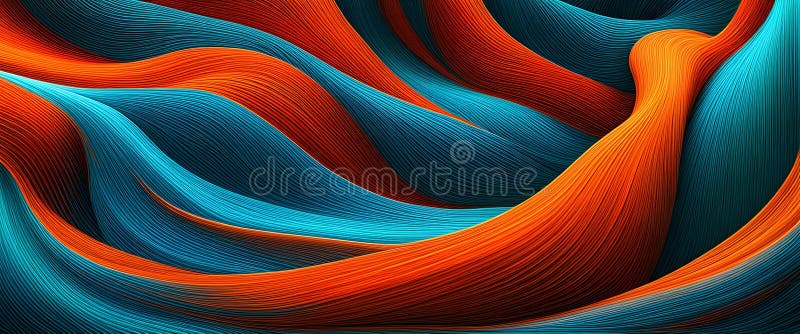 Minimalist Abstract Animated Monochromatic Wave Pattern Background ...