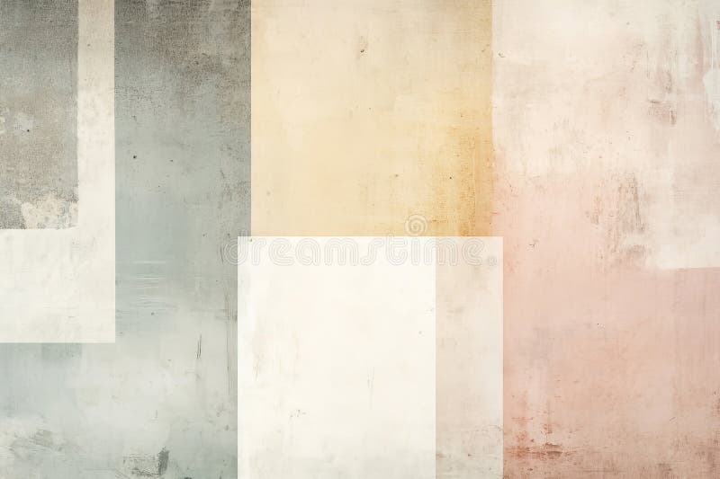 A Minimalist Abstract Art Backdrop with Large, Solid Blocks of Color in ...