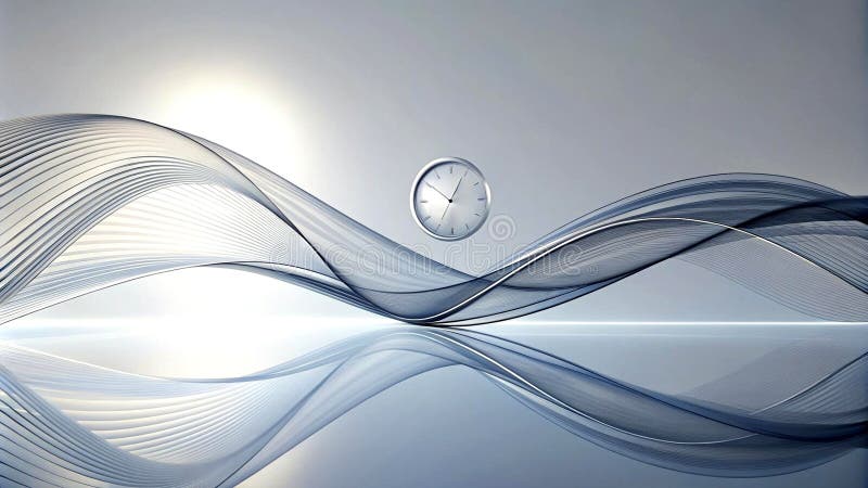 The Rhythmic Flow of Time a Study in Minimalist Design and Movement AI ...