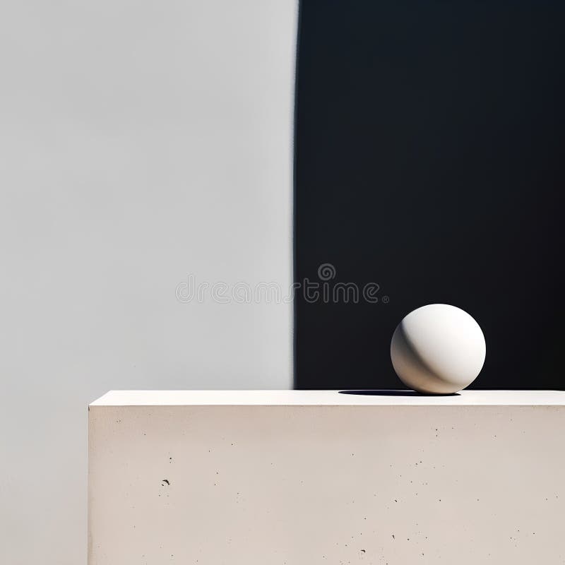 Minimalist Abstract Background, 3d Render, Geometric Shapes, Simple ...