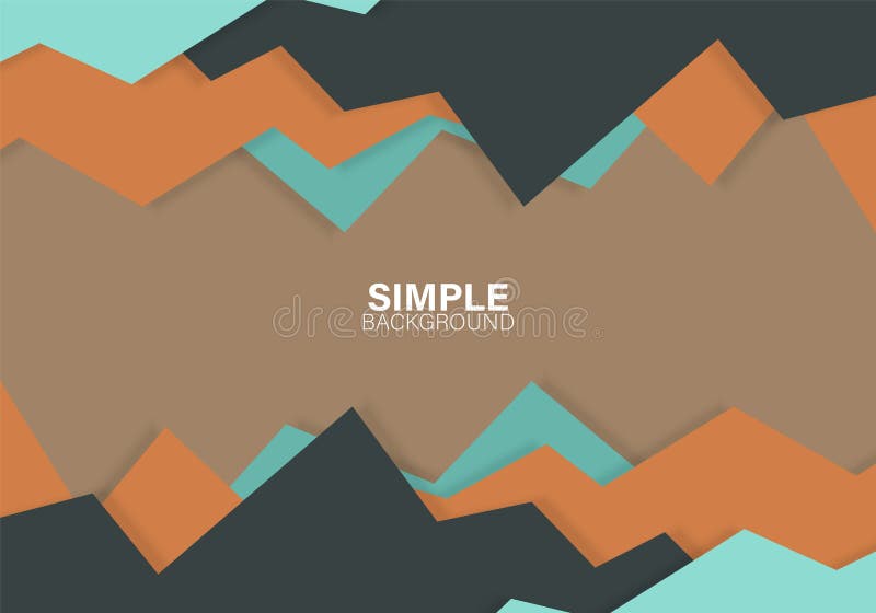 Minimalist Abstract Banner Background. Stock Vector - Illustration of ...