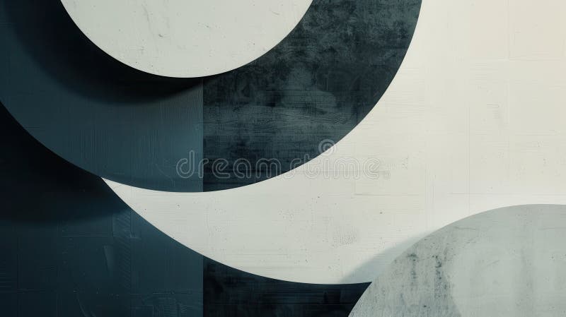 Minimalist Abstract Composition with Bold Lines Stock Illustration ...