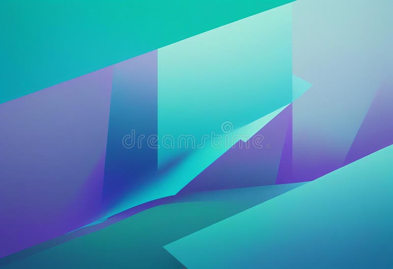 A Minimalist Abstract Composition Featuring Overlapping Geometric ...