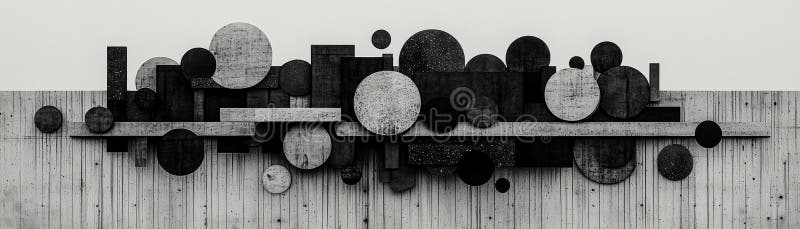This Minimalist Abstract Composition Showcases Spheres and Rectangles ...