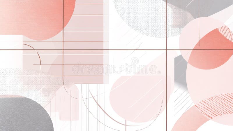 Minimalist Abstract Design with Clean Lines, Soft Colors, and ...