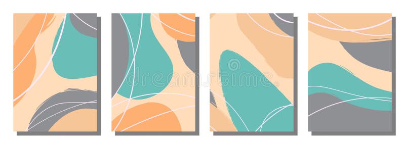 Minimalist Abstract Banner Background Stock Vector - Illustration of ...
