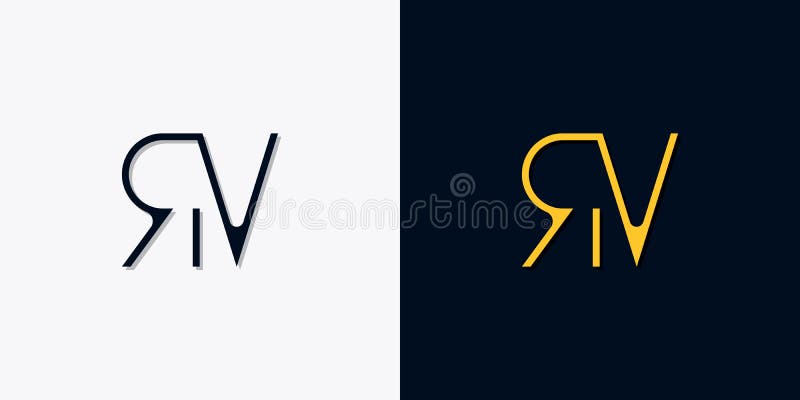 Rv Logo Letters Stock Illustrations – 390 Rv Logo Letters Stock ...