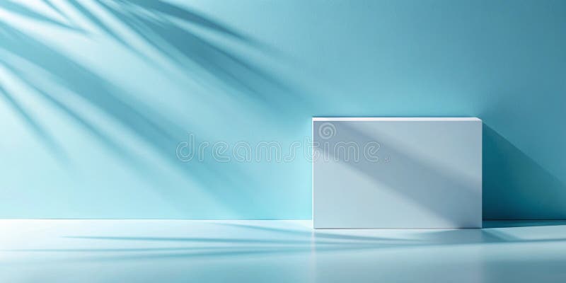 Minimalist Abstract Light Blue Product Presentation Background Stock ...