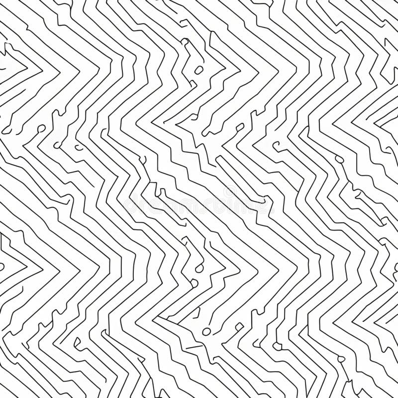 Minimalist Abstract Line Seamless Pattern for Digital and Print. Ai ...