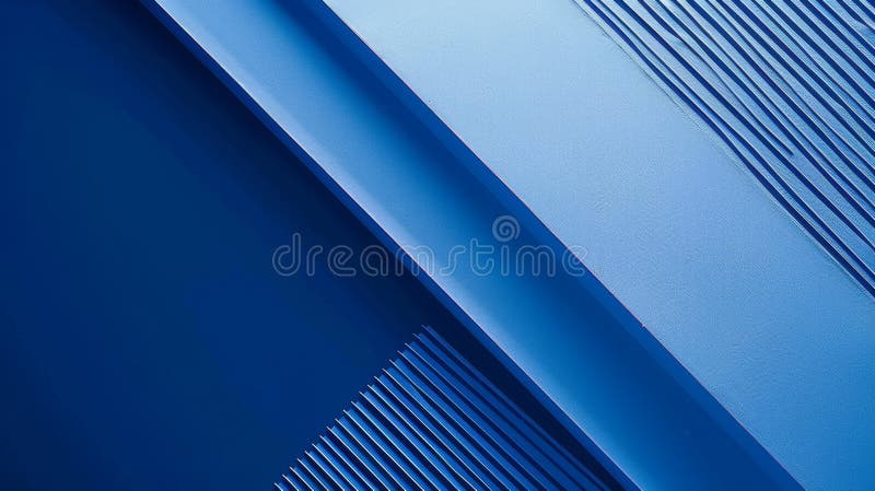 Minimalist Abstract Lines on Royal Blue Backdrop with Vibrant Hues and ...