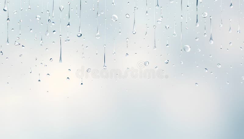 Minimalist Abstract Rain Pattern with Soft, Blurred Water Droplets and ...