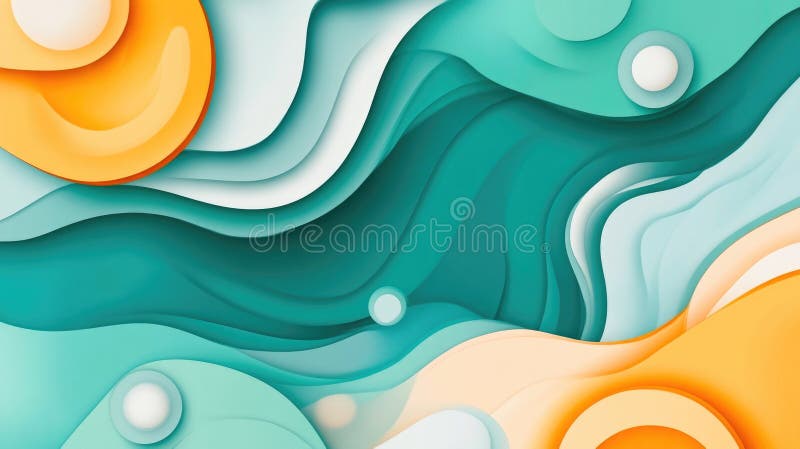 Minimalist Abstract Shapes for Modern Backgrounds. Stock Illustration ...